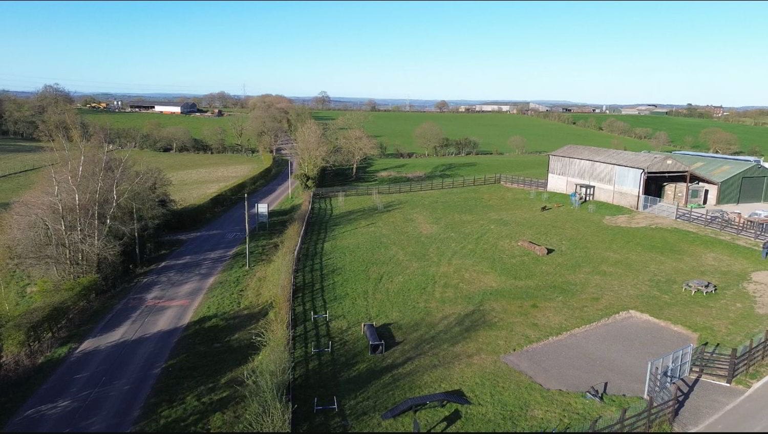 Secure Dog Field in Staffordshire - Top Dog Secure Dog Field